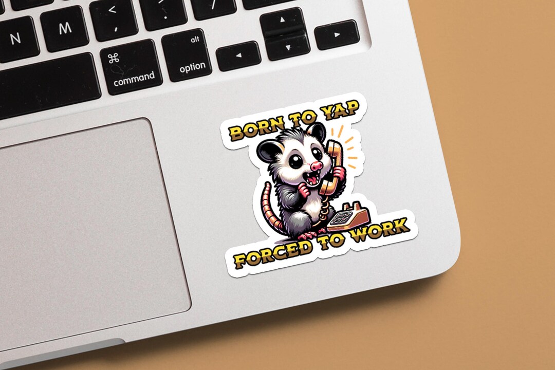 Born to Yap Sticker | Funny Stickers | Meme Stickers | Good for Laptop ...