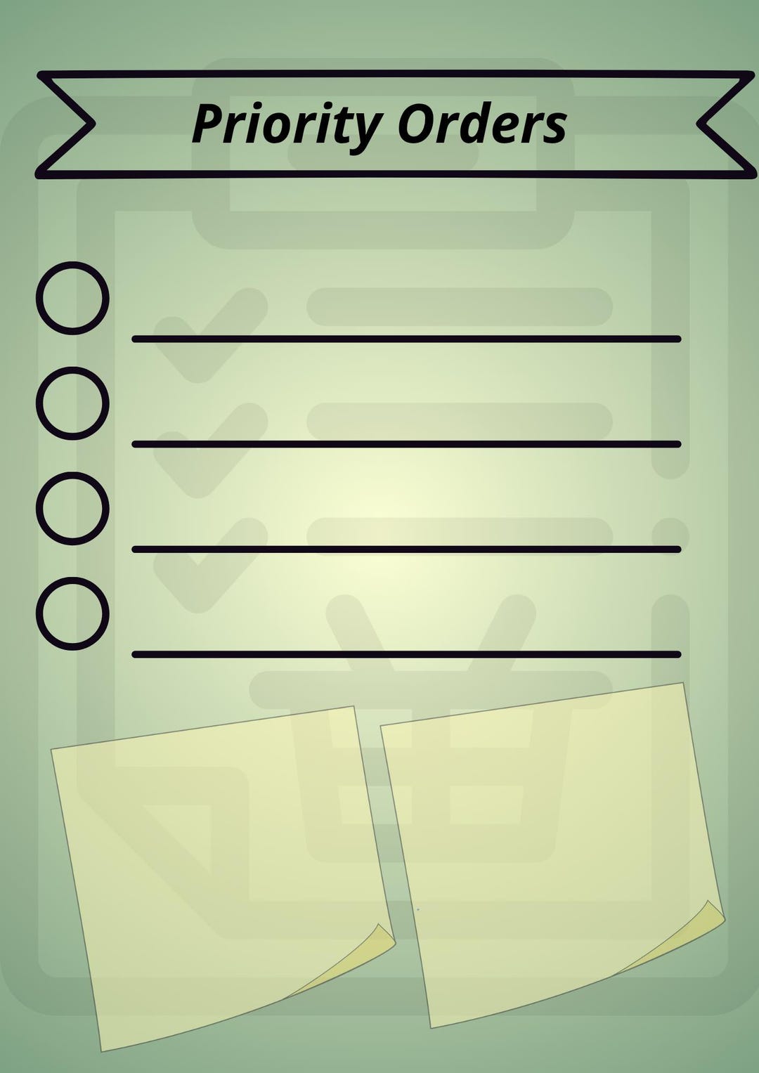 Printable Order Tracker | PDF Download | Productivity Organizer ...