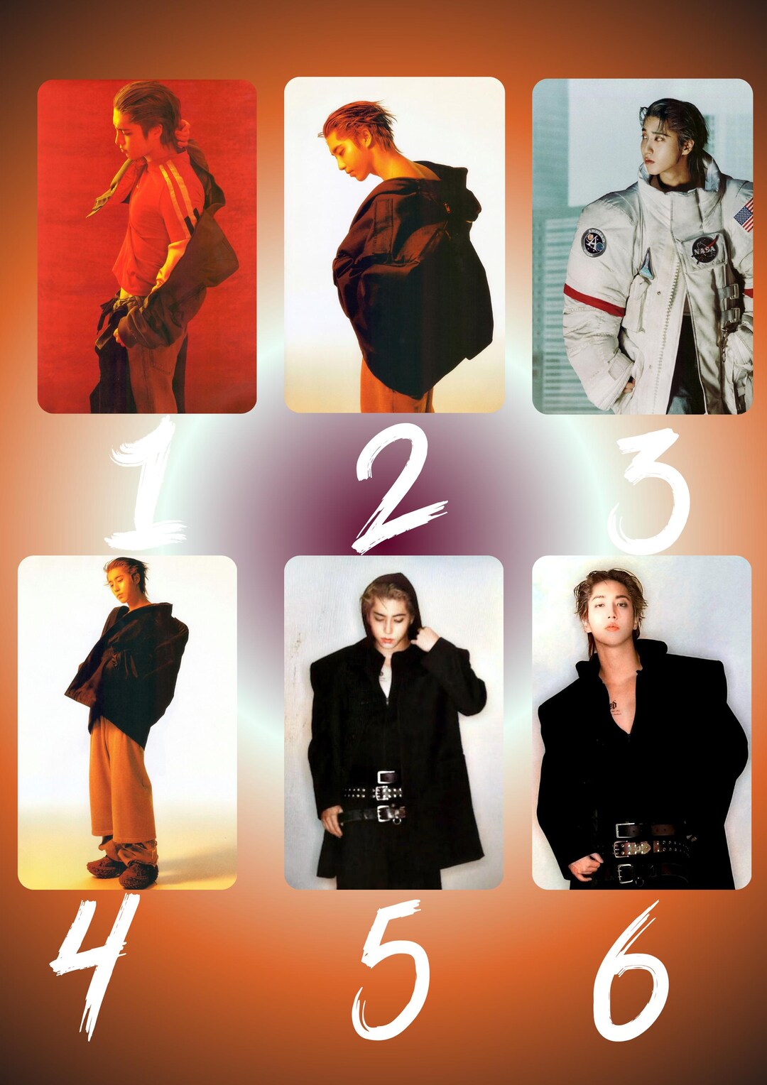 Stray Kids SKZ Han Dazed Photocard Set - Etsy