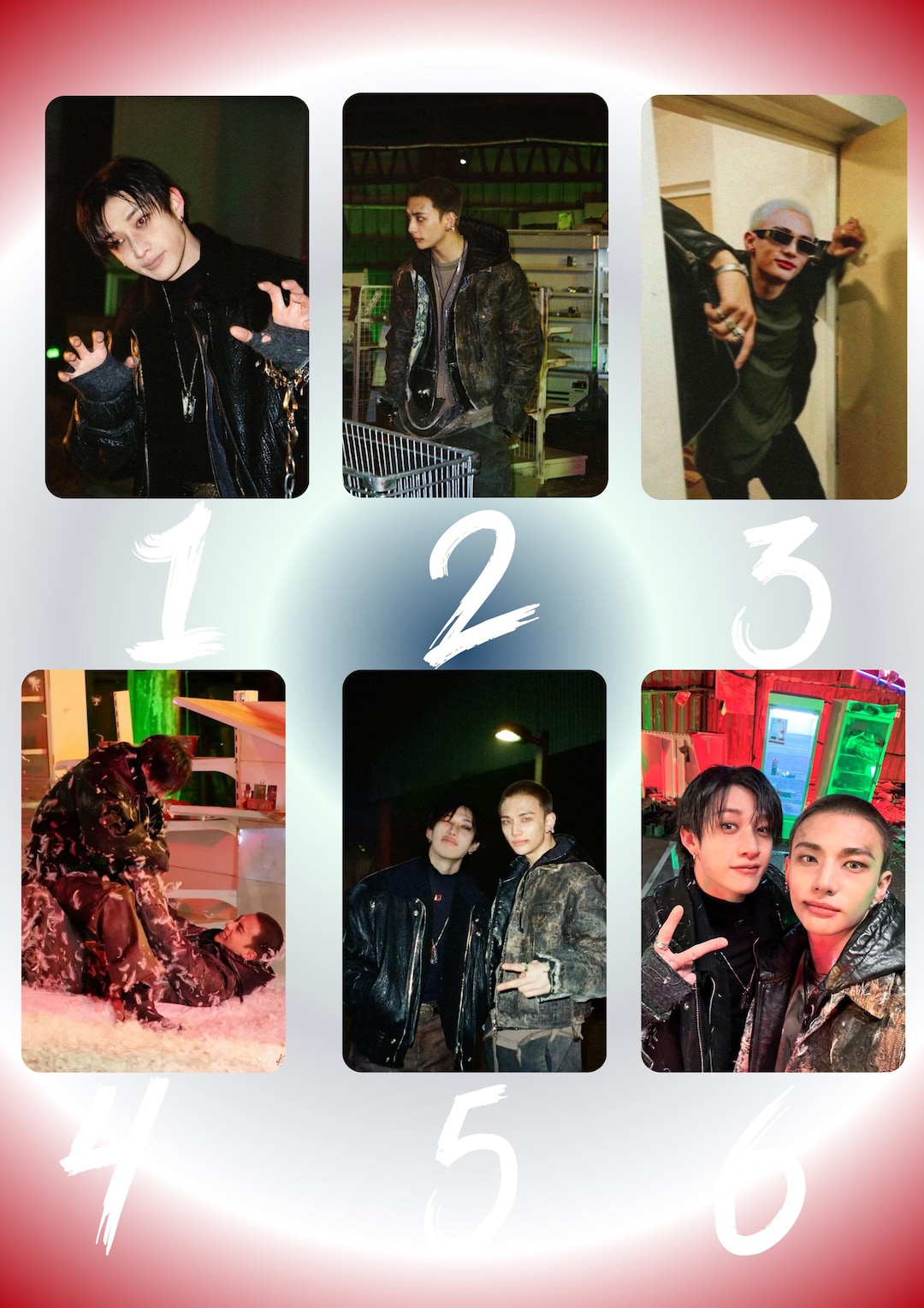 Stray Kids SKZ Dominate Mixtape Escape Photocard Set | Hyunjin ...