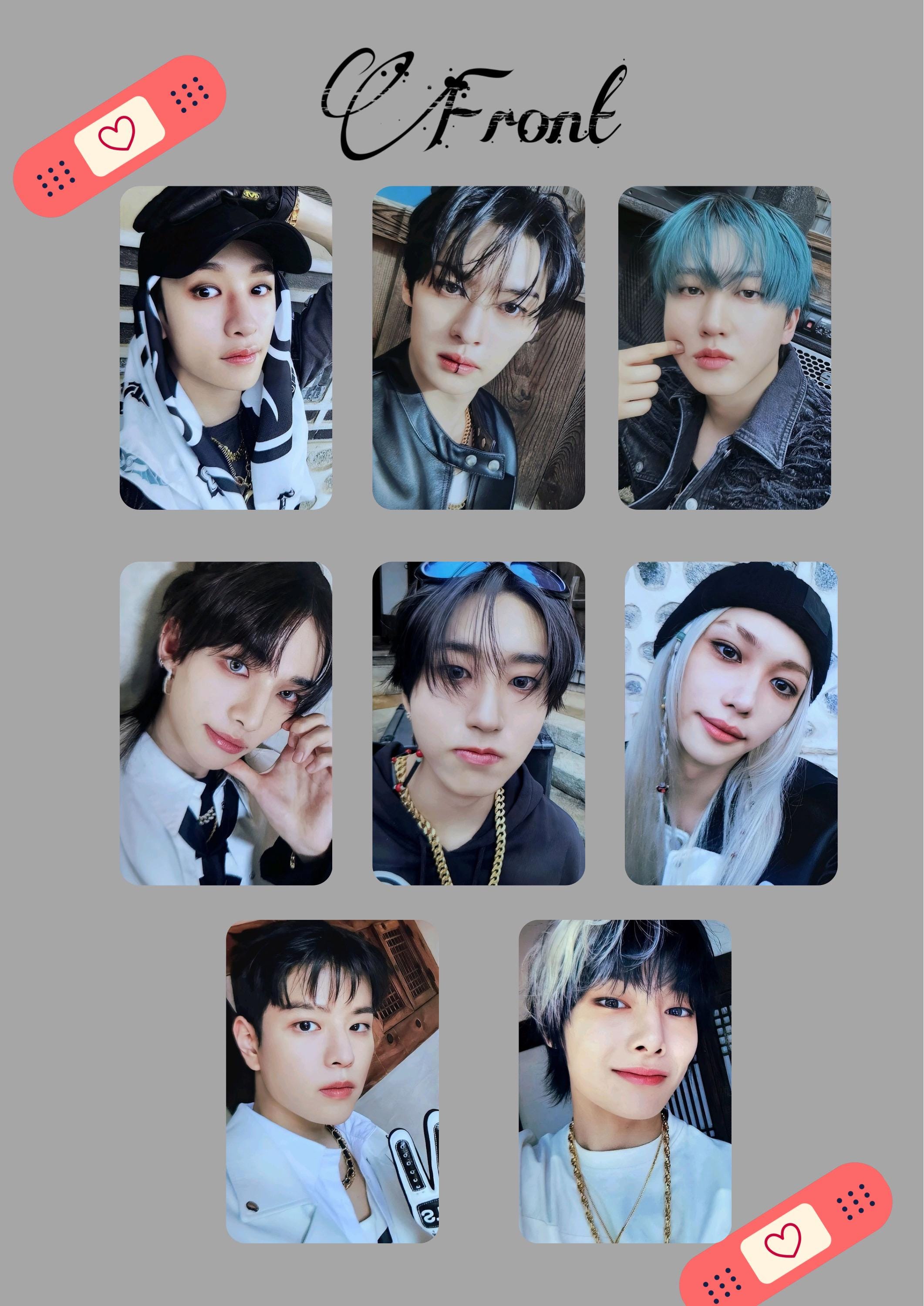 Stray Kids SKZ Hop Double Sided Photocards - Etsy