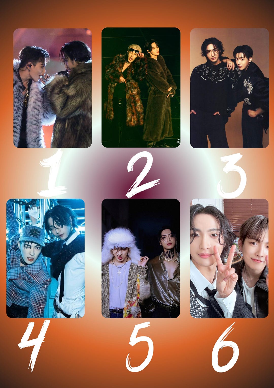 Ateez Matz Photocard Set - Etsy