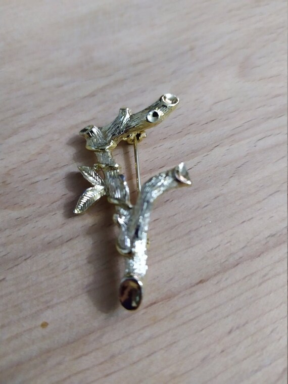 Letter F brooch Sarah Coventry alphabet brooch Gold … - Gem