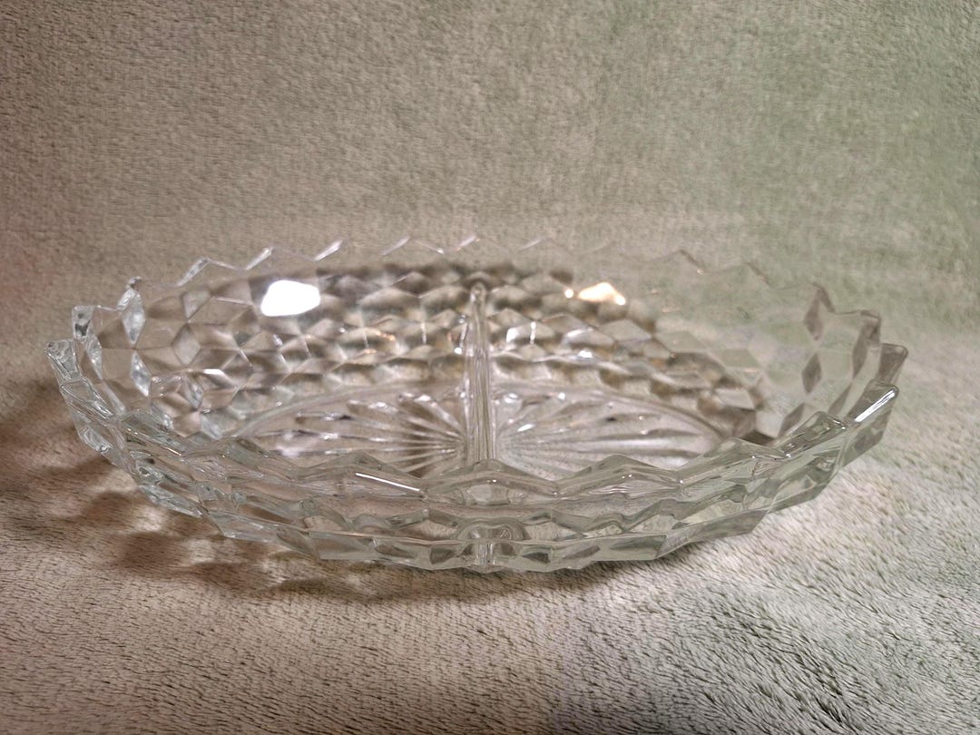 Fostoria American Relish Serving Plate - Etsy