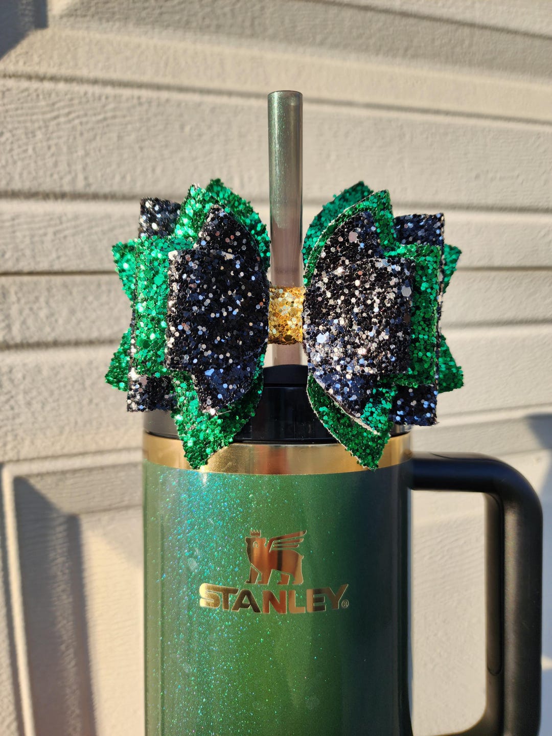 Wicked Elphaba Stanley Cup Straw Bow Topper - Etsy
