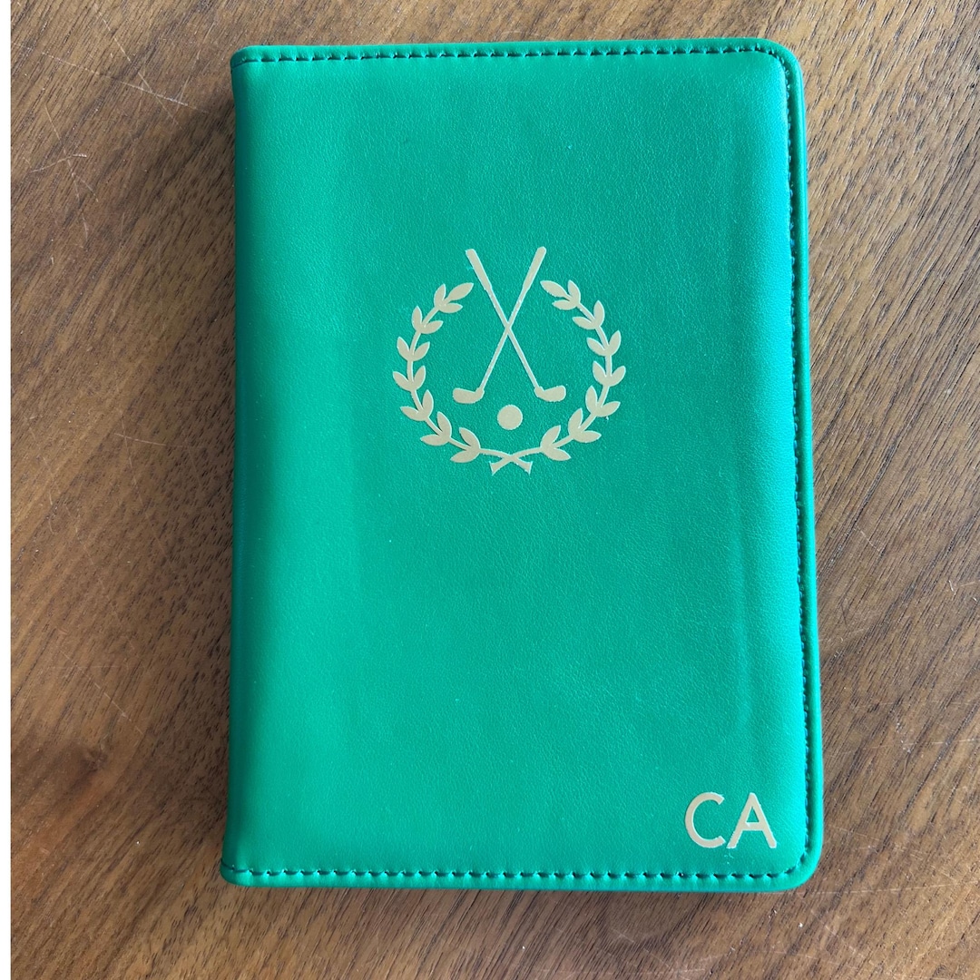 Custom Golf Scorecard Personalised Scorecard Gift for Golf Lover ...