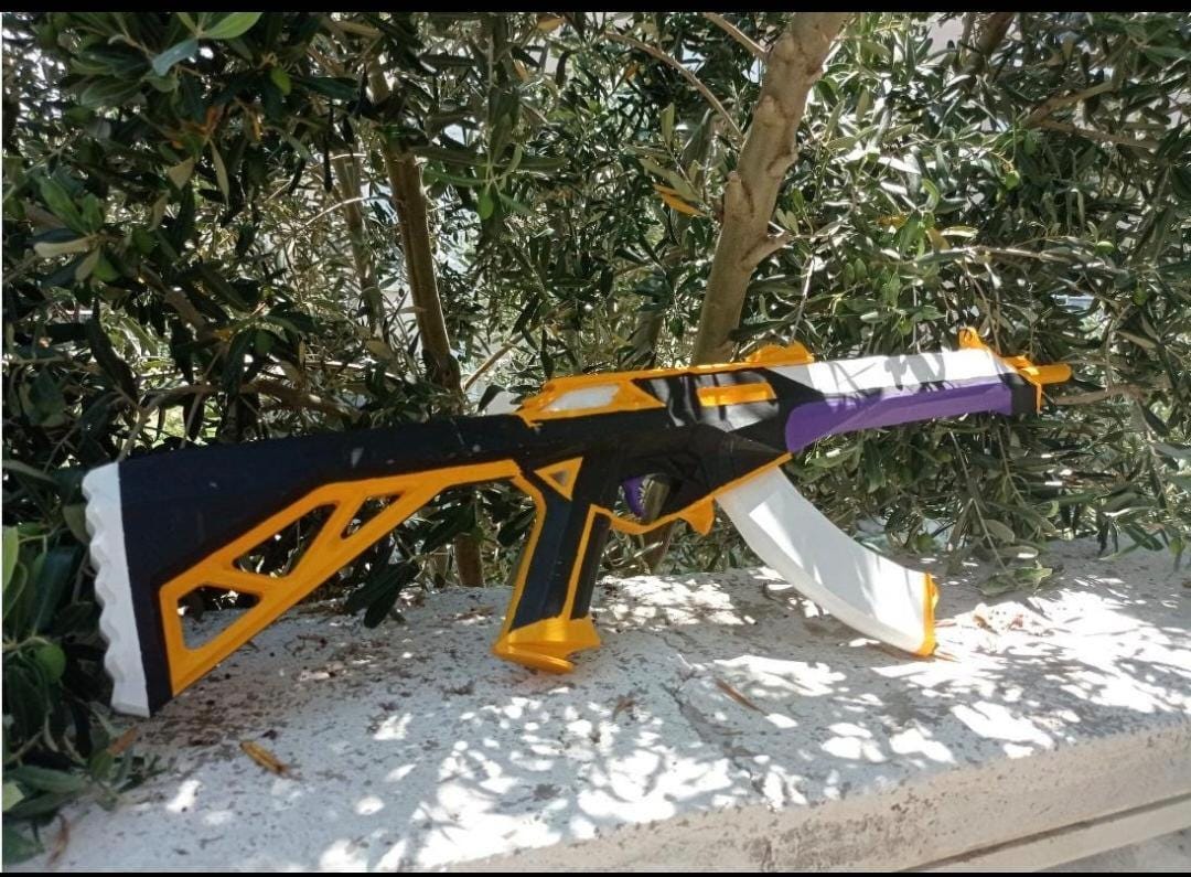 Valorant Vandals Prime Vandal Life Size and Gift Prime Karambit - Etsy ...
