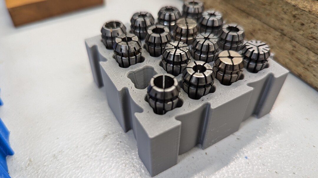 ER11 THE ONLY MODULAR Collet Rack System on Etsy Collet Rack, Collet ...