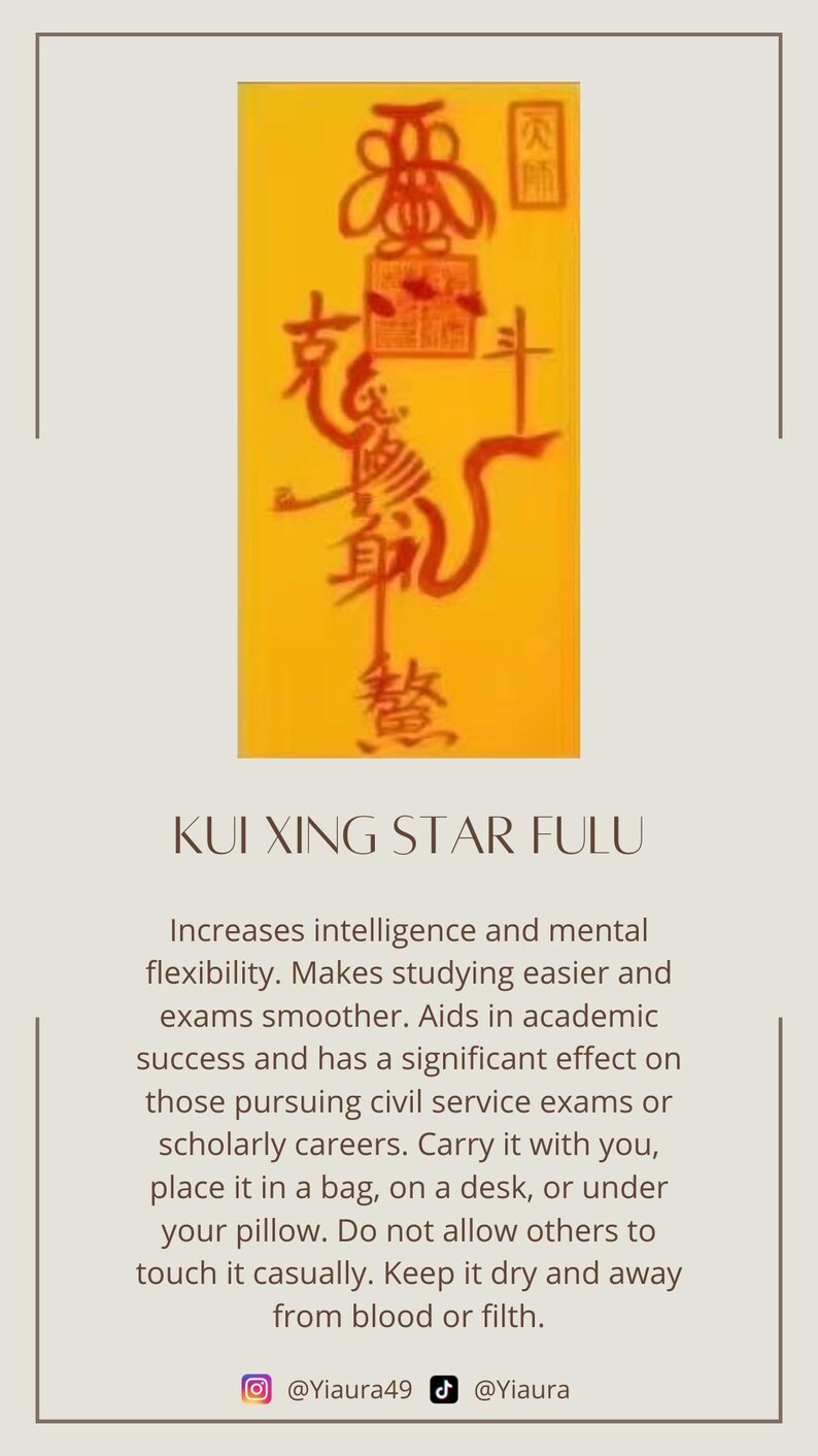 Taoist Talismans for Academic Success | Study Focus & Exam Luck - Etsy