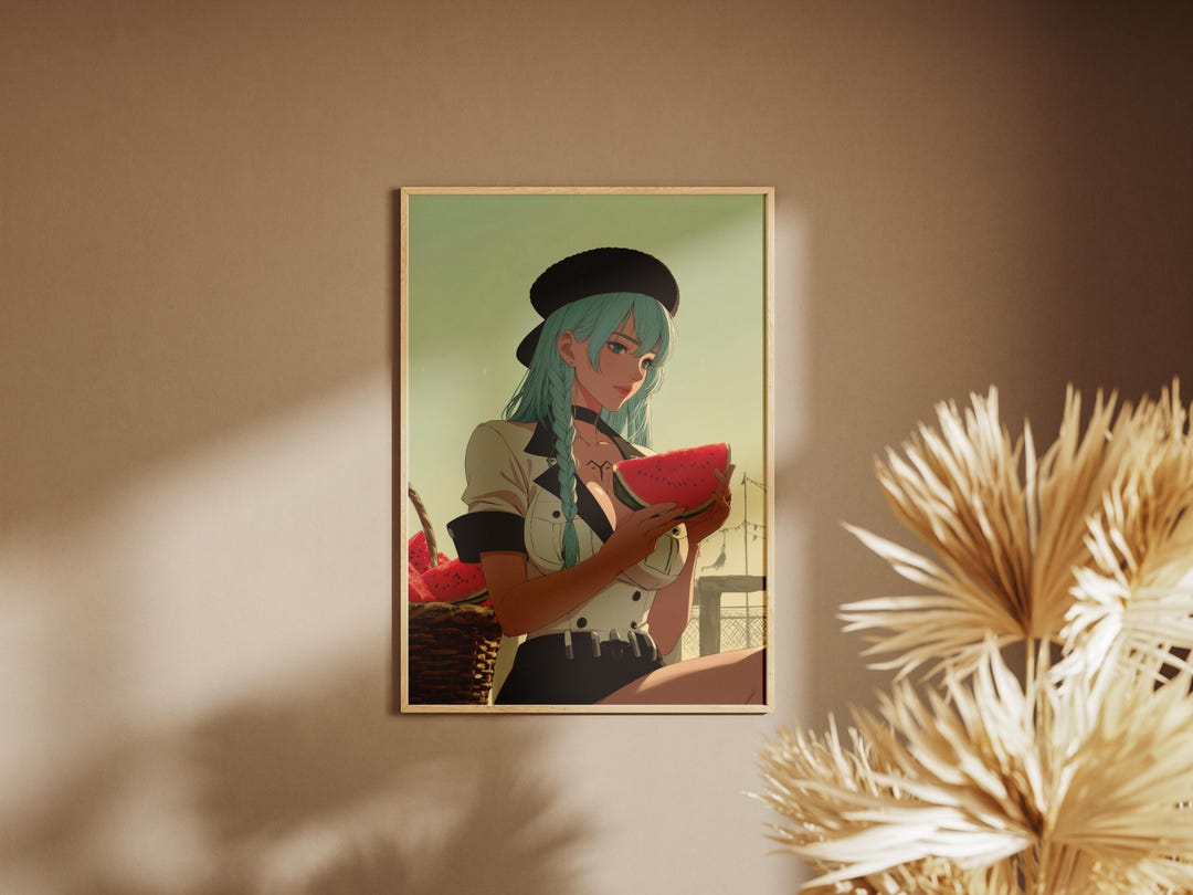 Esdeath From Anime Akame Ga Kill | Digital Poster for Anime Fans ...