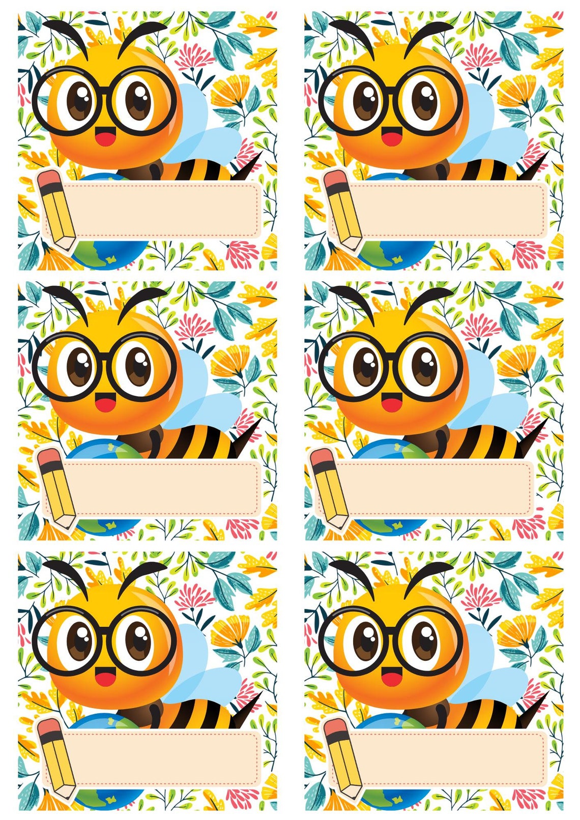 Personalized Book Labels for Kids – Custom Name Tags for School ...