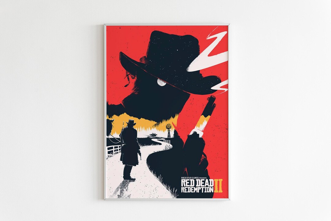 Red Dead Redemption 2 Poster, Red Dead Redemption 2 Art, Red Dead ...