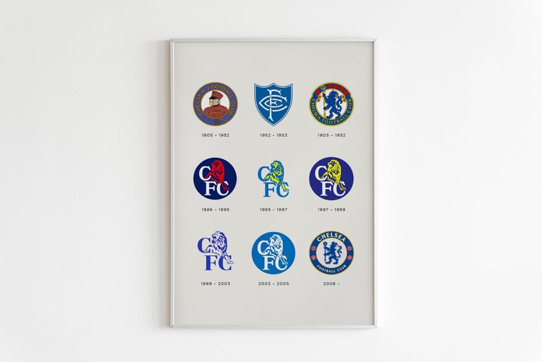 Chelsea Logo Poster, Chelsea Poster, Chelsea Logo Art, Chelsea Art ...