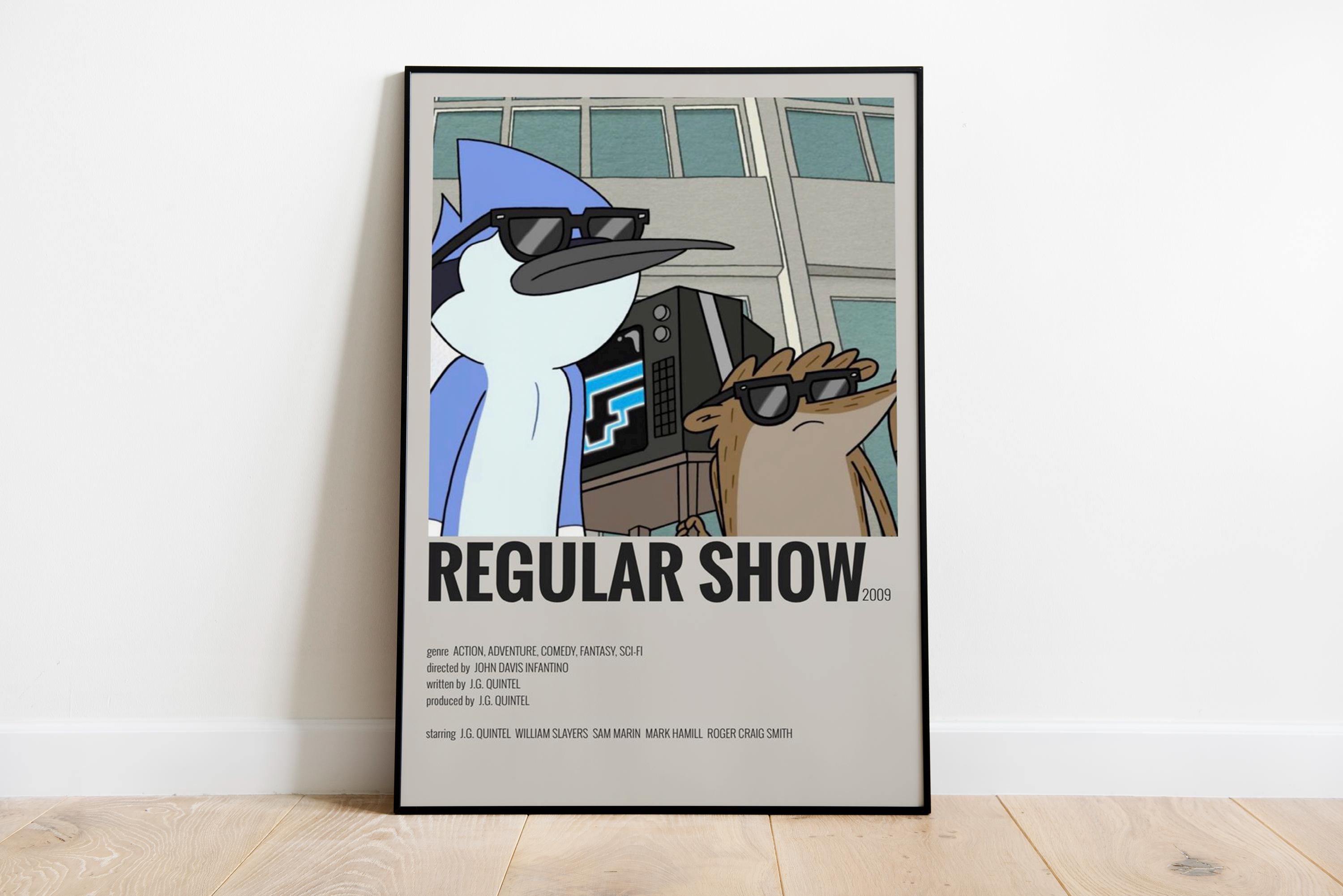 Regular Show Poster, Regular Show Art, Regular Show Retro Poster ...