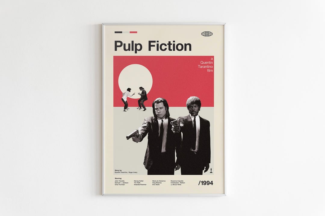 Pulp Fiction Poster, Pulp Fiction Art, Pulp Fiction Minimalist Art ...