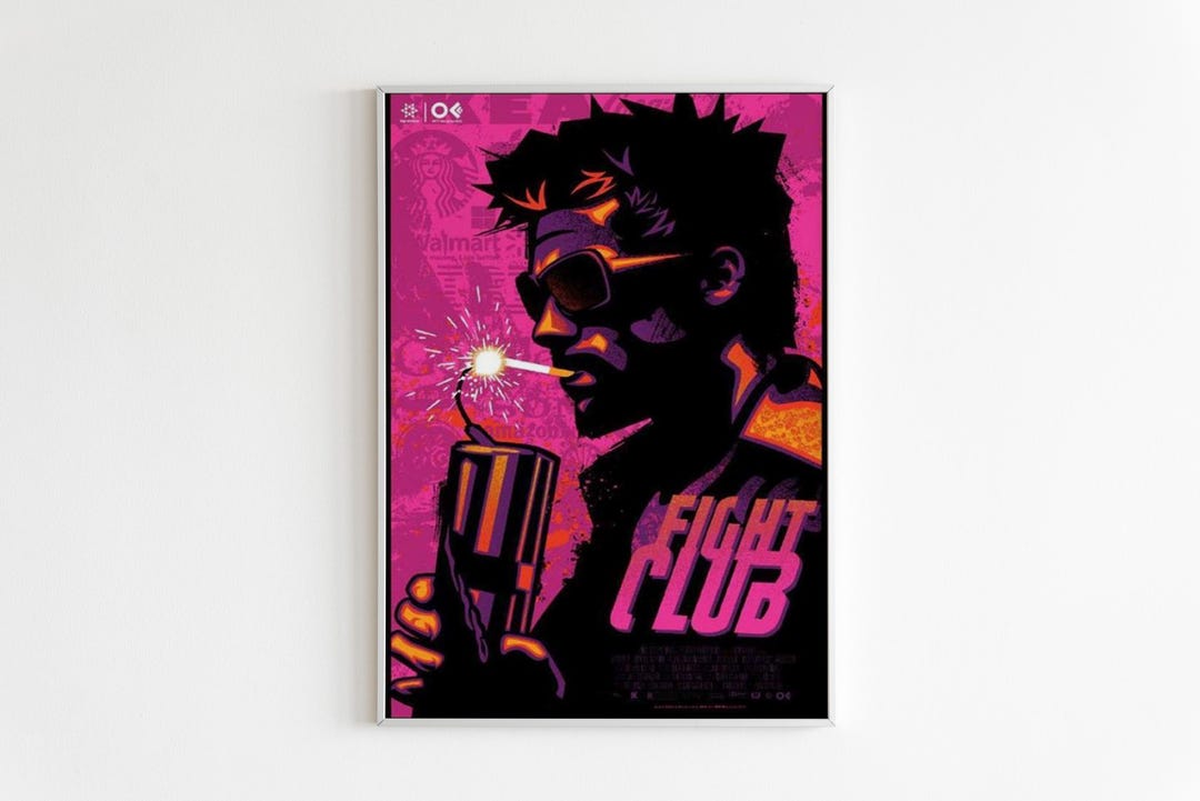 Fight Club Poster, Fight Club Art, Fight Club Minimalist Art, Fight ...
