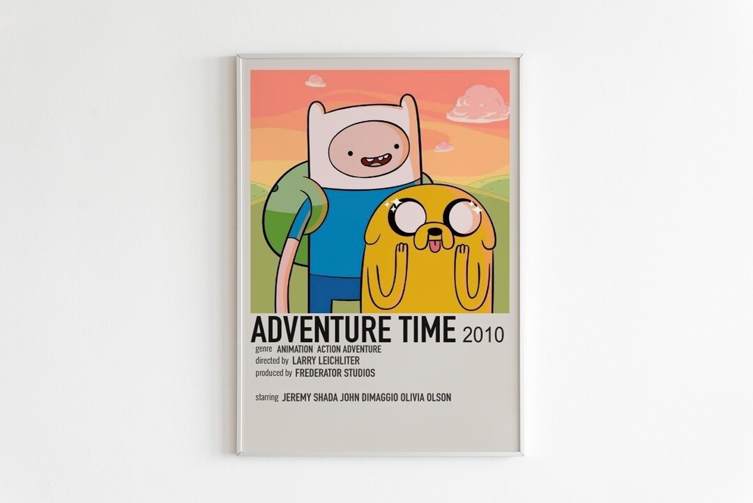 Adventure Time Poster, Adventure Time Art, Adventure Time Retro Poster ...