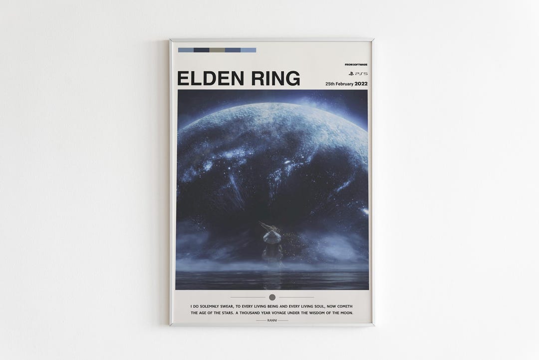 Elden Ring Ranni Poster, Elden Ring Ranni Art, Elden Ring Ranni Retro ...