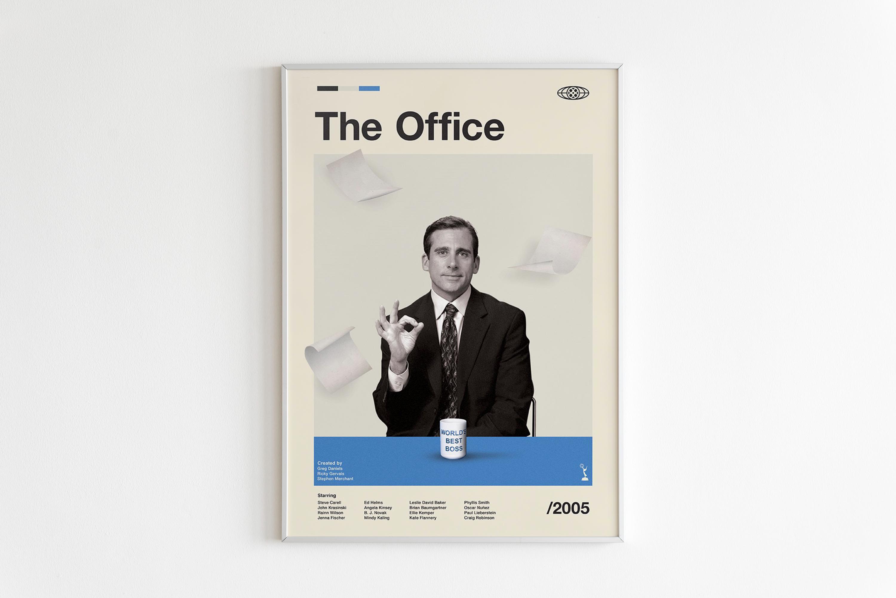 The Office Poster, the Office Art, the Office Retro Poster, Vintage ...