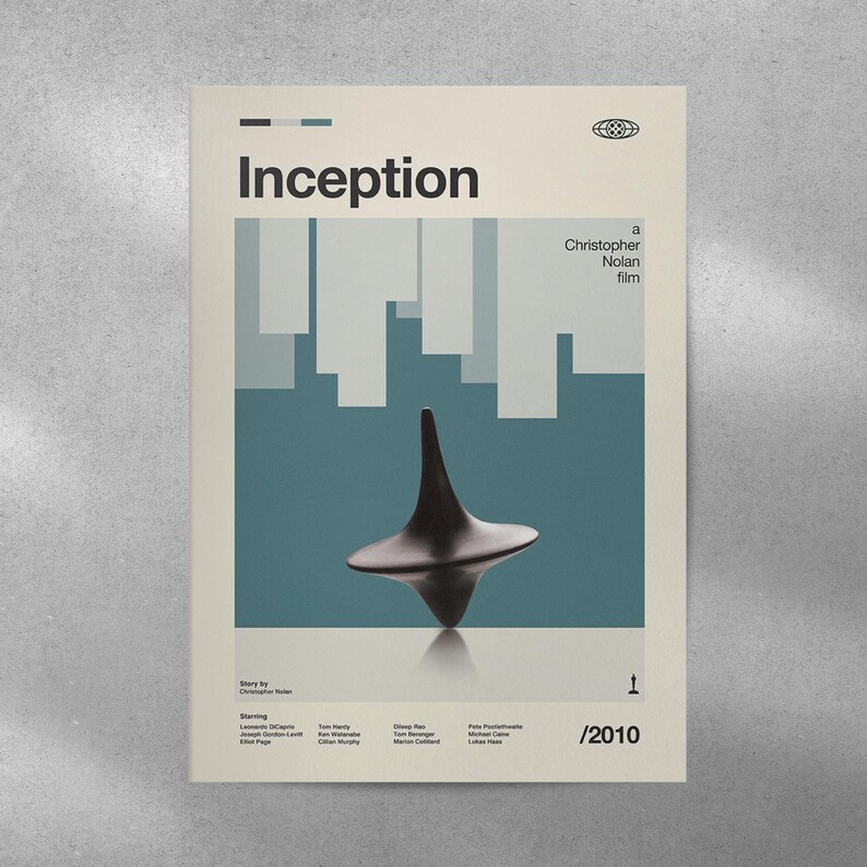 Inception Poster, Inception Art, Inception Minimalist Art, Inception ...