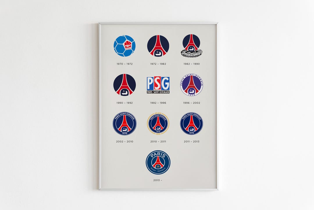 Psg Logo Poster, Psg Poster, Psg Logo Art, Psg Art, Retro Poster ...