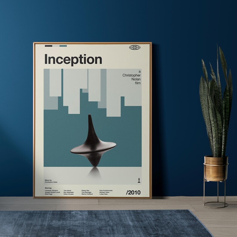 Inception Poster, Inception Art, Inception Minimalist Art, Inception ...