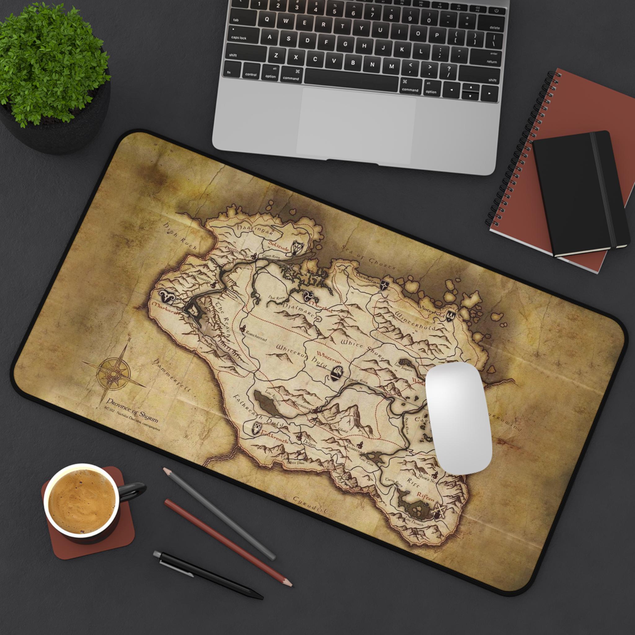 Fan Art Map Gaming Desk Mat - Etsy