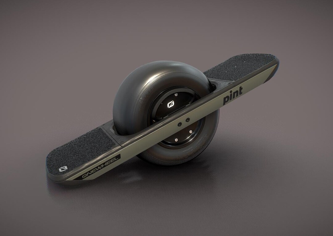 One Wheel Pint | STL & GLB Digital Files for 3D Printing | Miniature ...