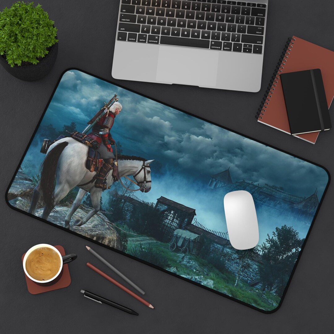 Fan Art Medieval Castle Gaming Desk Mat - Etsy