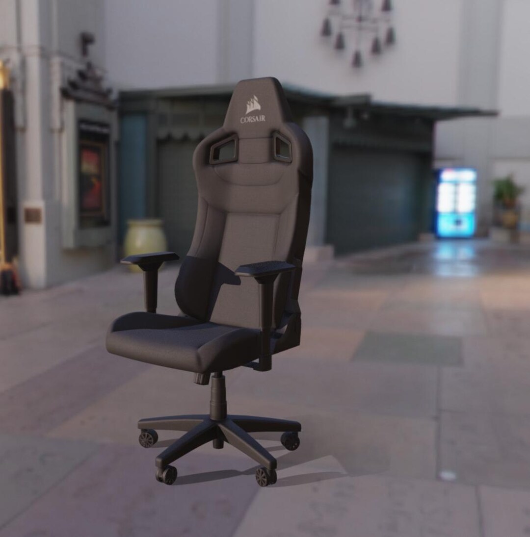 Corsair 3D Printable STL GBL Files T3 Gaming Chair Office Furniture for ...