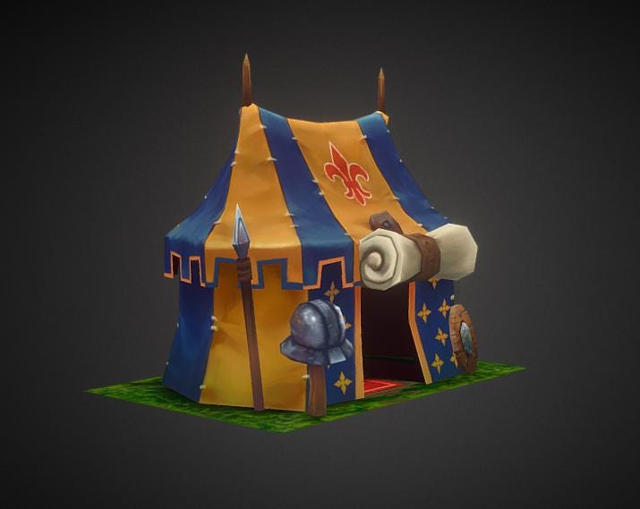 Army Barracks Armory Tent – STL & GLB Digital Files for 3D Printing - Etsy