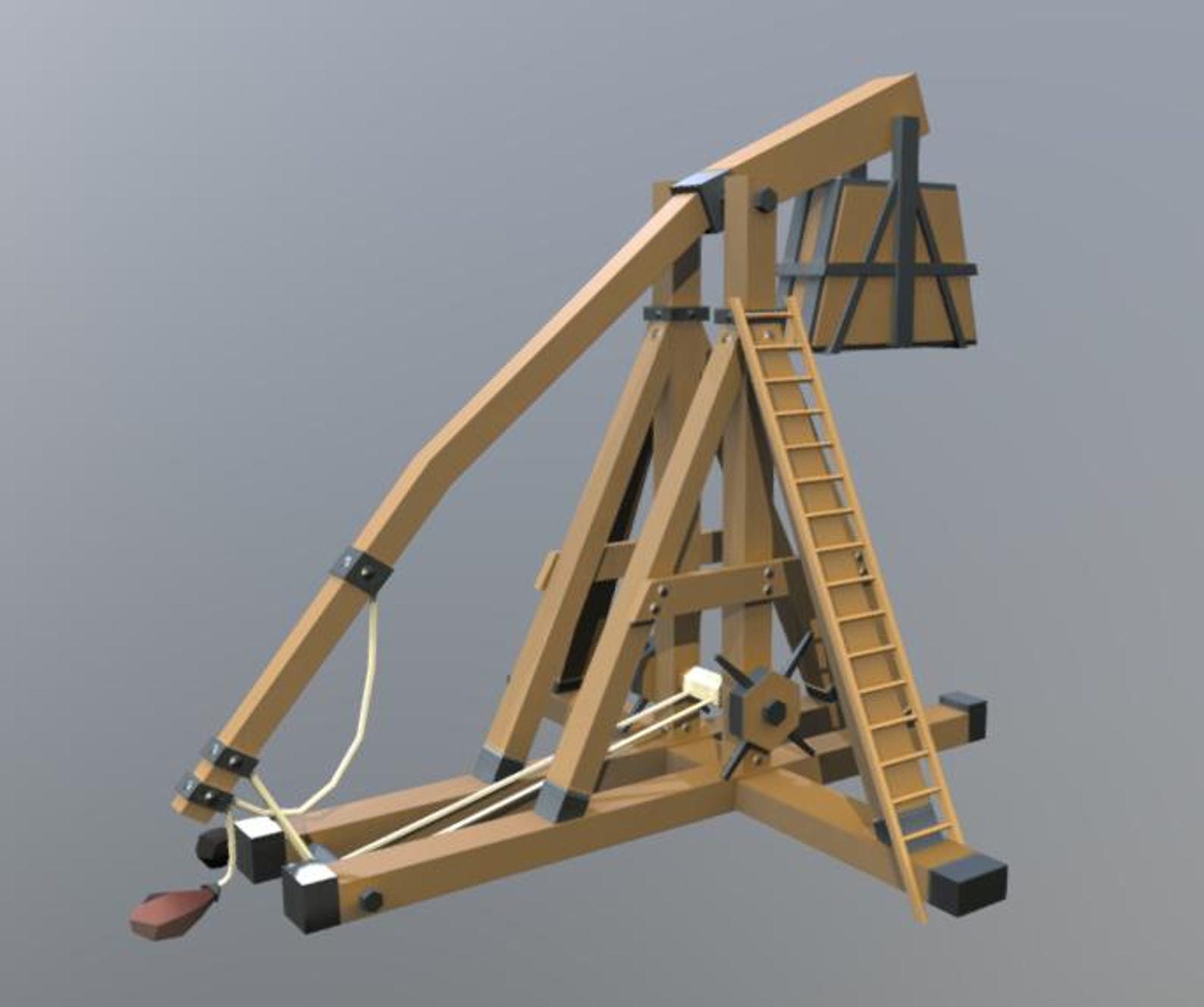 Trebuchet Catapult – STL & GLB Digital Files for 3D Printing - Etsy