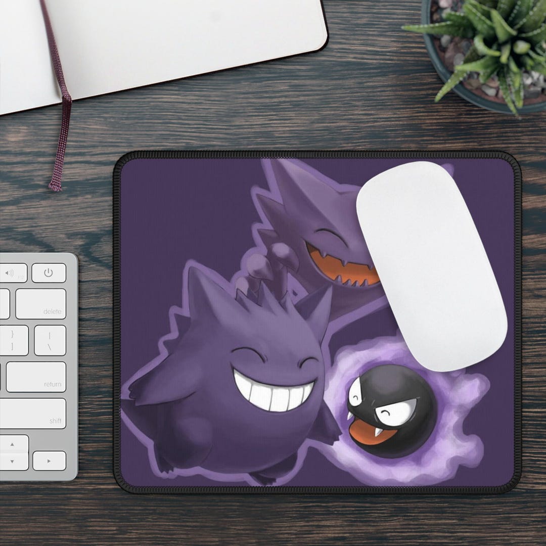 Gengar Fan Art Office PC Gaming Mouse Pad - Etsy
