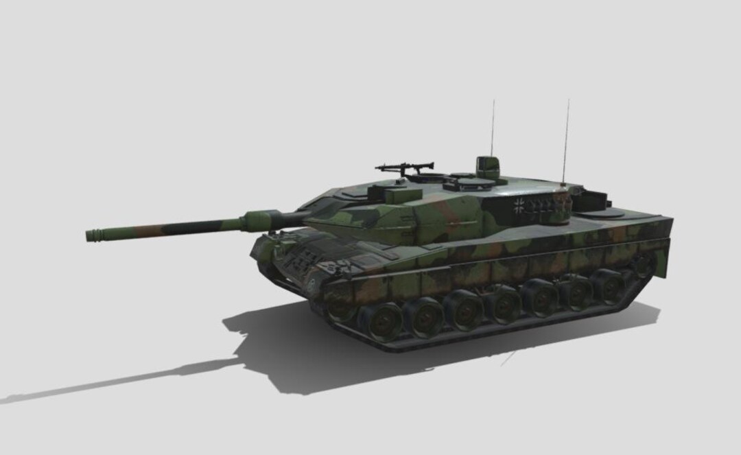 Leopard 2A6 Battle Tank – STL & GLB Digital Files for 3D Printing - Etsy