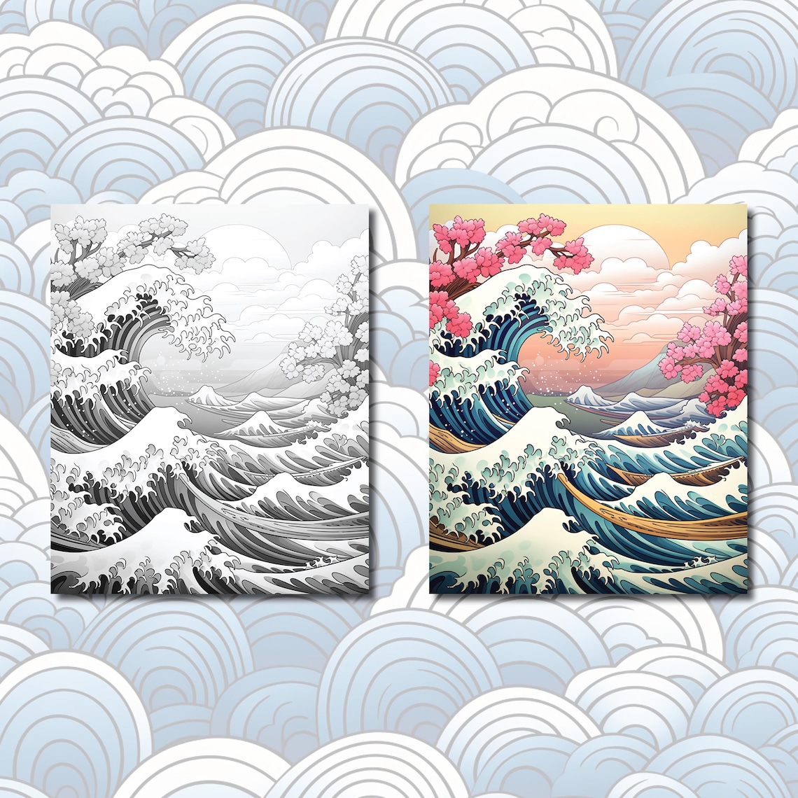 20 Japanese Coloring Pages, Japan Inspired Coloring Sheets, Adult ...