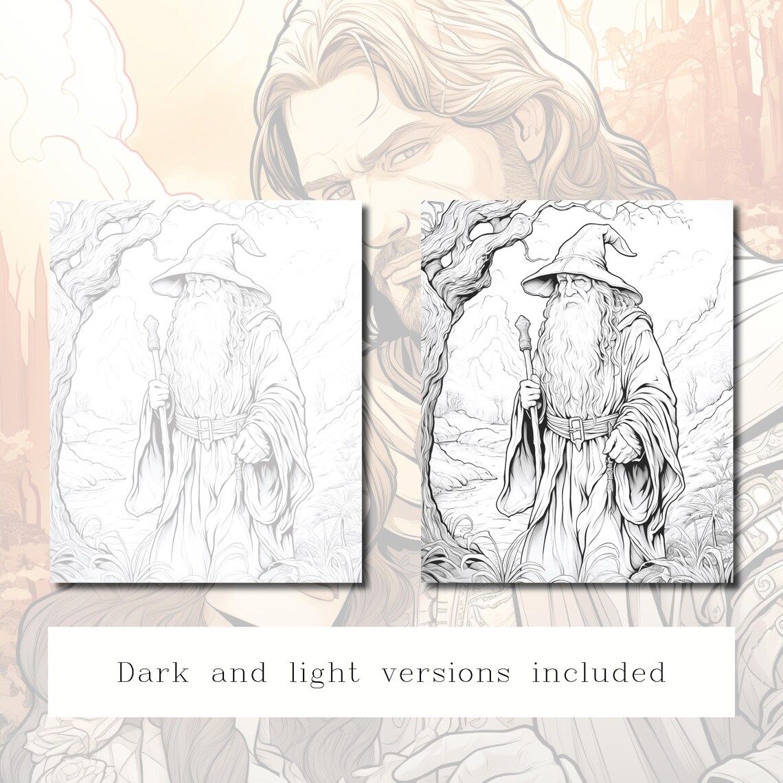 20 Middle Earth Coloring Pages, LOTR Inspired Coloring Sheets, Adult ...