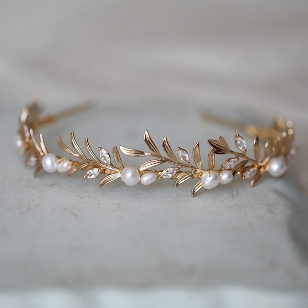 Gold Headpiece - Etsy