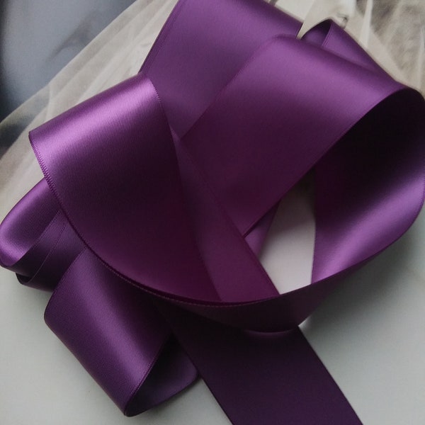Plum Sash - Etsy