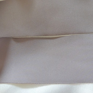 Metal Gray Grey 1 1/2 40mm Matte Finish Ribbed Ribbon Taffeta Wedding ...