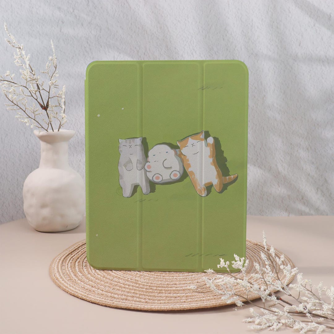 Simple and Cute Animals Personalized iPad Cases,customized Gifts,for ...