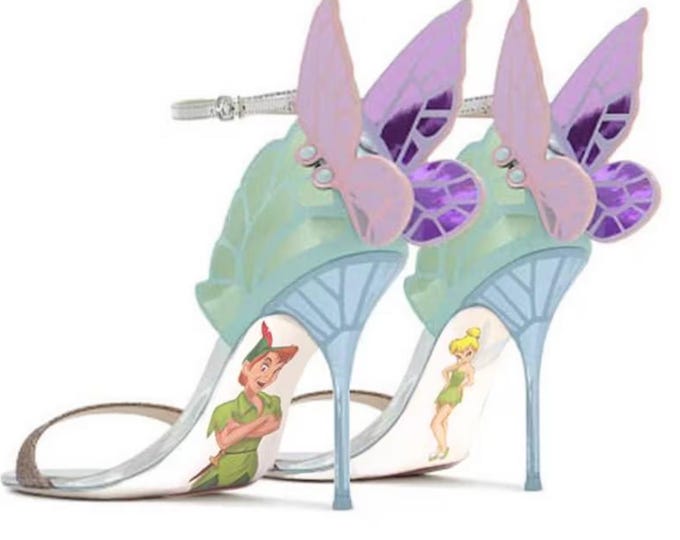 Custom Hand Painted Cinderella Heels - Etsy Canada