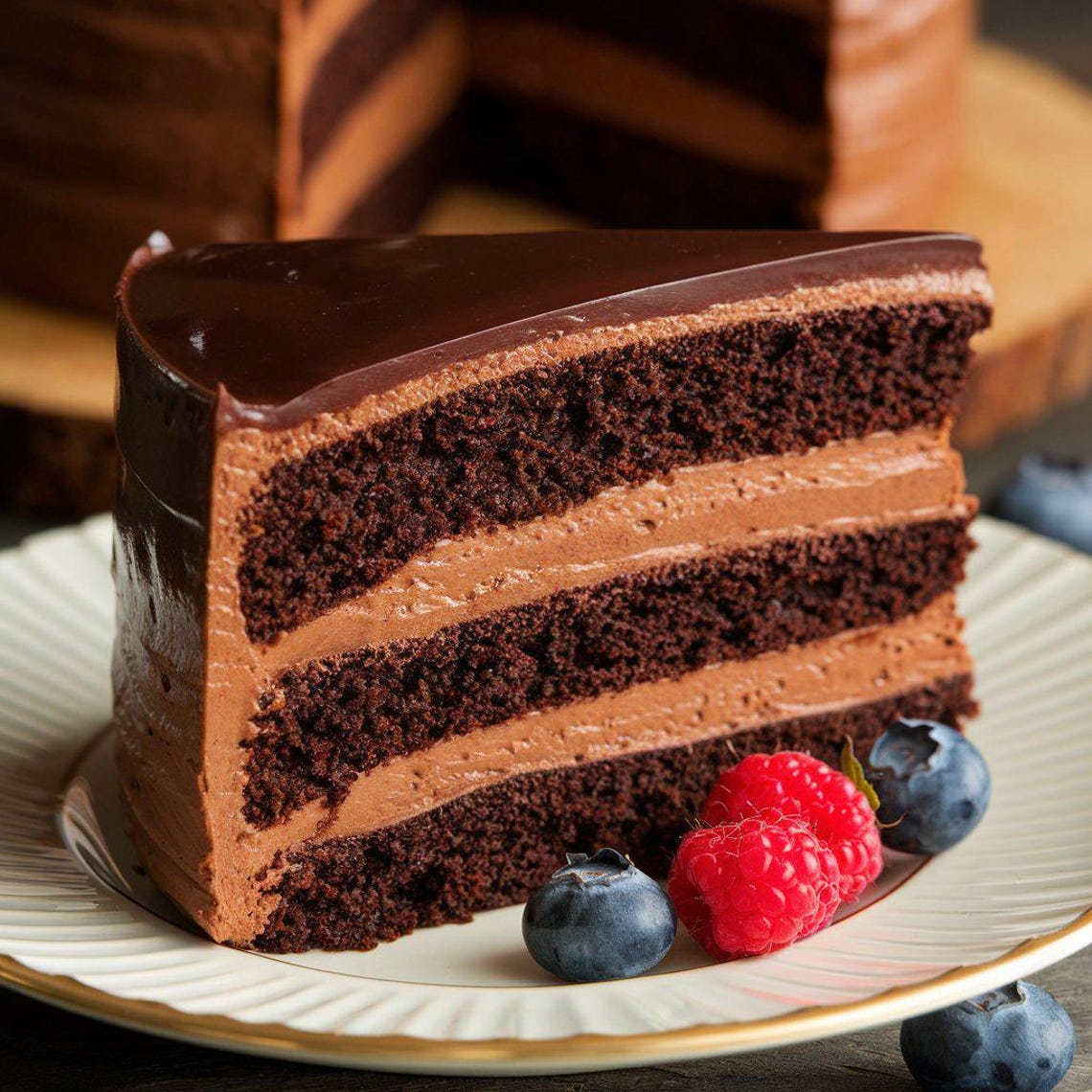 BEST RECIPE for the Most Amazing Classic Chocolate Cake Download. - Etsy