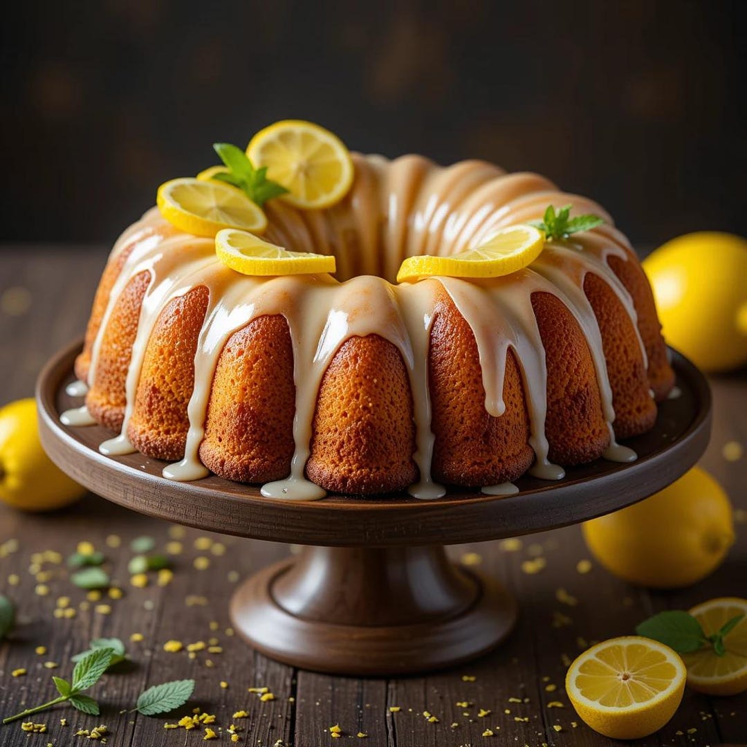 Best Recipe for Zesty Lemon Drizzle Cake | Instant PDF Download | Moist ...