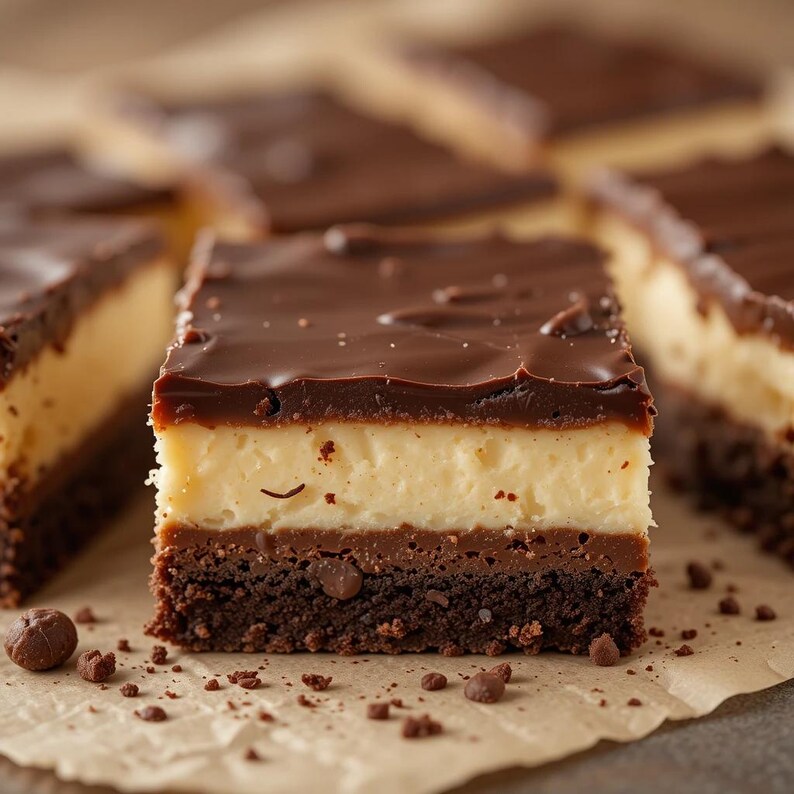 Boston Cream Bars Recipe: Easy Layered Dessert (instant PDF Download ...
