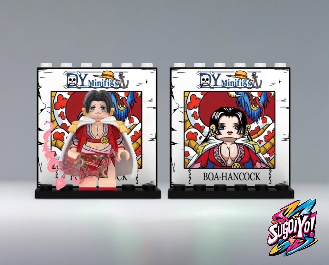 Custom Boa Hancock Minifigure One Piece Empress Snake Princess Kuja ...