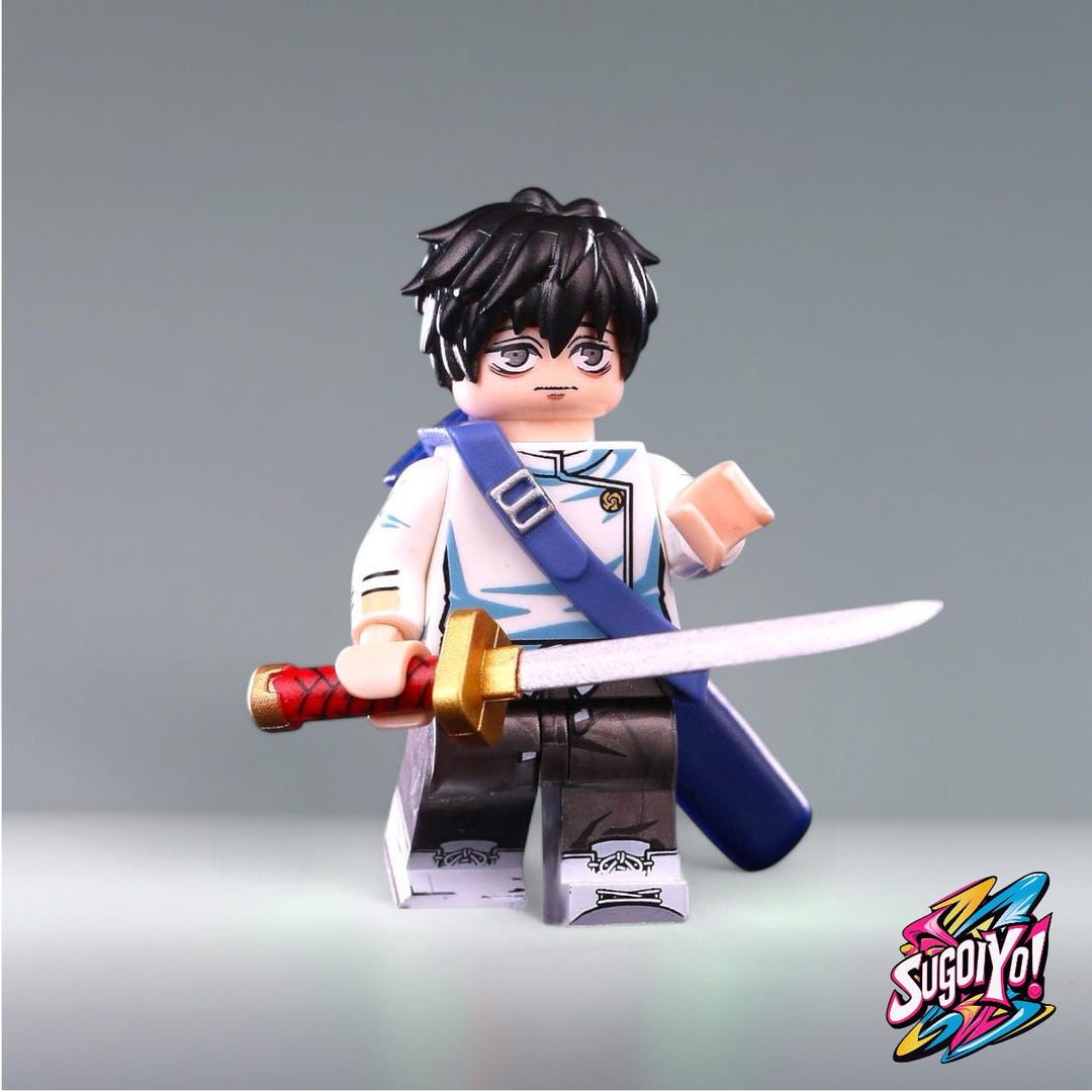 Anime Sorcerer Action Figure Custom Hero Minifigure for Fans of Battle ...