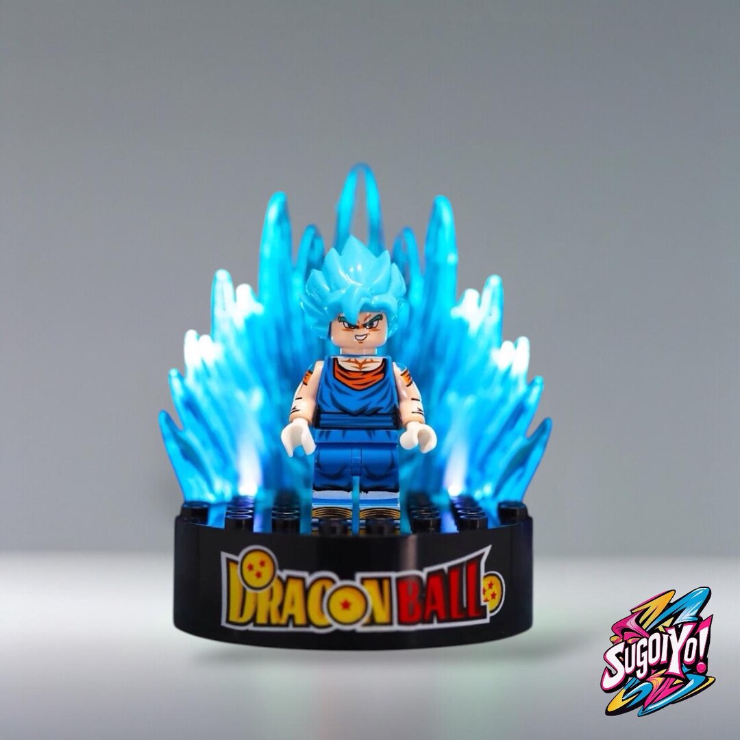 Gogeta Custom Art Building Block Minifigure Dragon Ball Z Fusion ...
