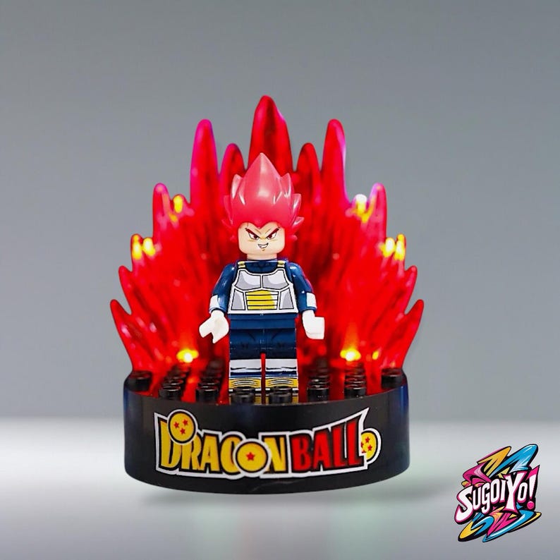 Vegeta Super Saiyan God SSG Figurine Dragon Ball Z Collectible Premium ...