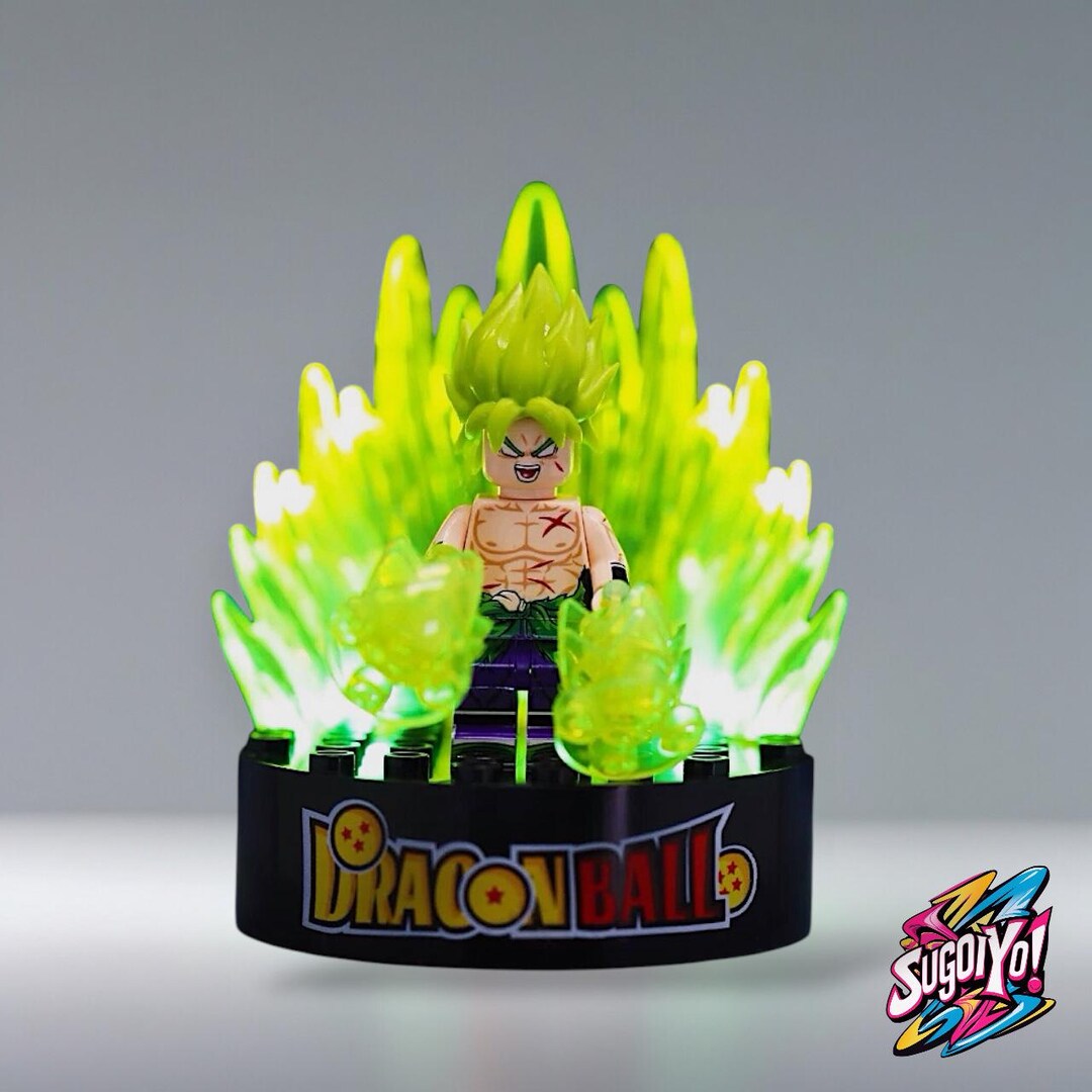Broly Custom Art Building Block Minifigure Dragon Ball Z Legendary ...