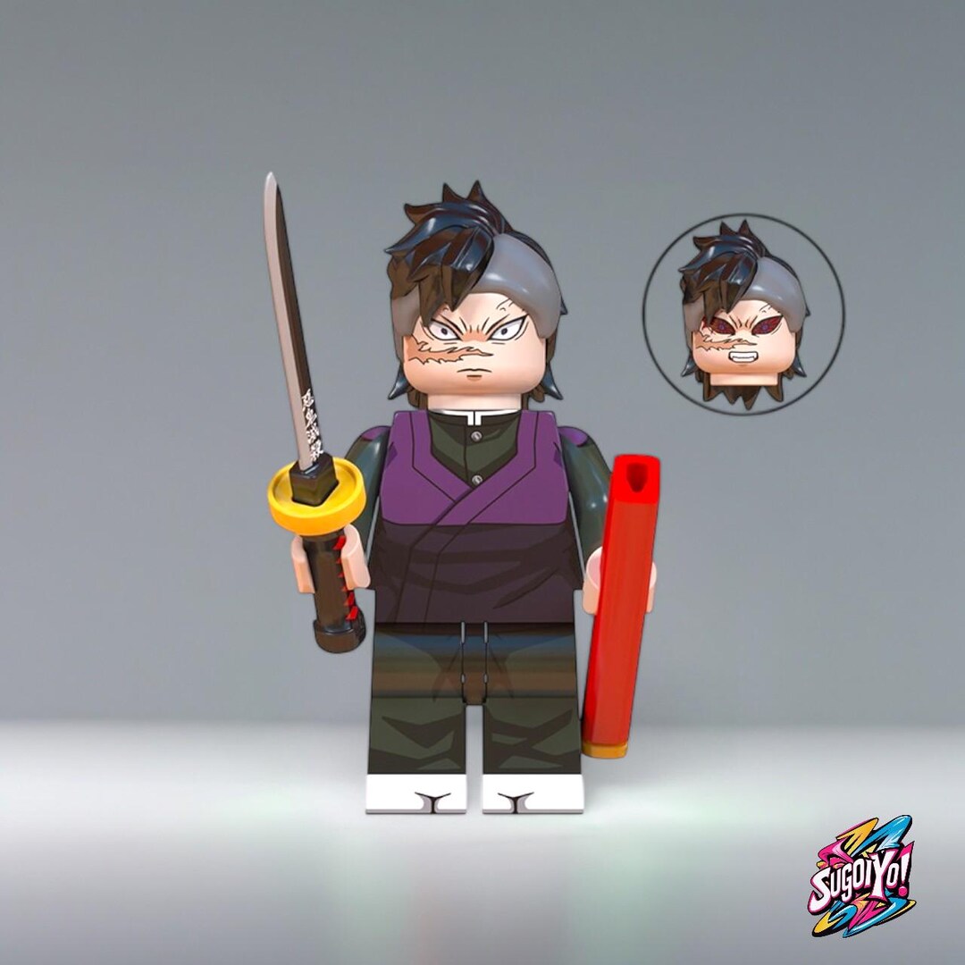 Mini Toy Chibi Fierce Warrior Figure Handmade Anime-inspired ...